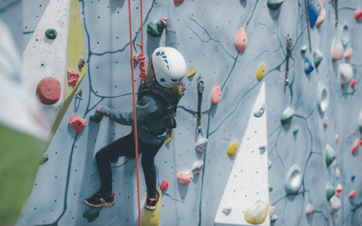 Blue Spider Climbing | kidify.co.uk