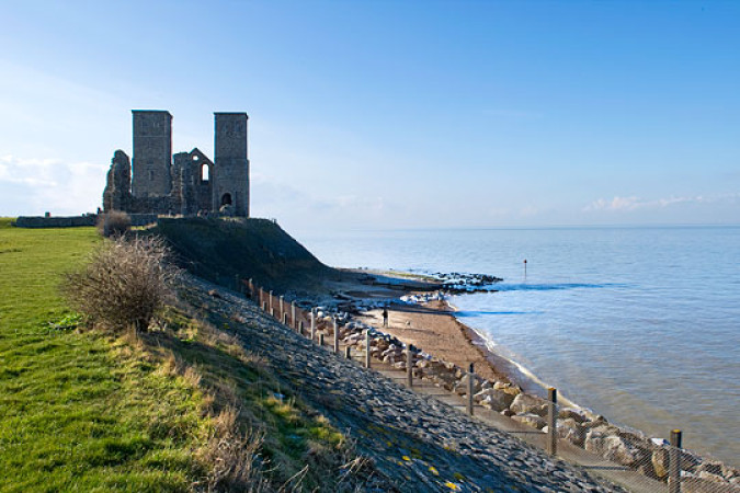Reculver Towers and Roman Fort | kidify.co.uk