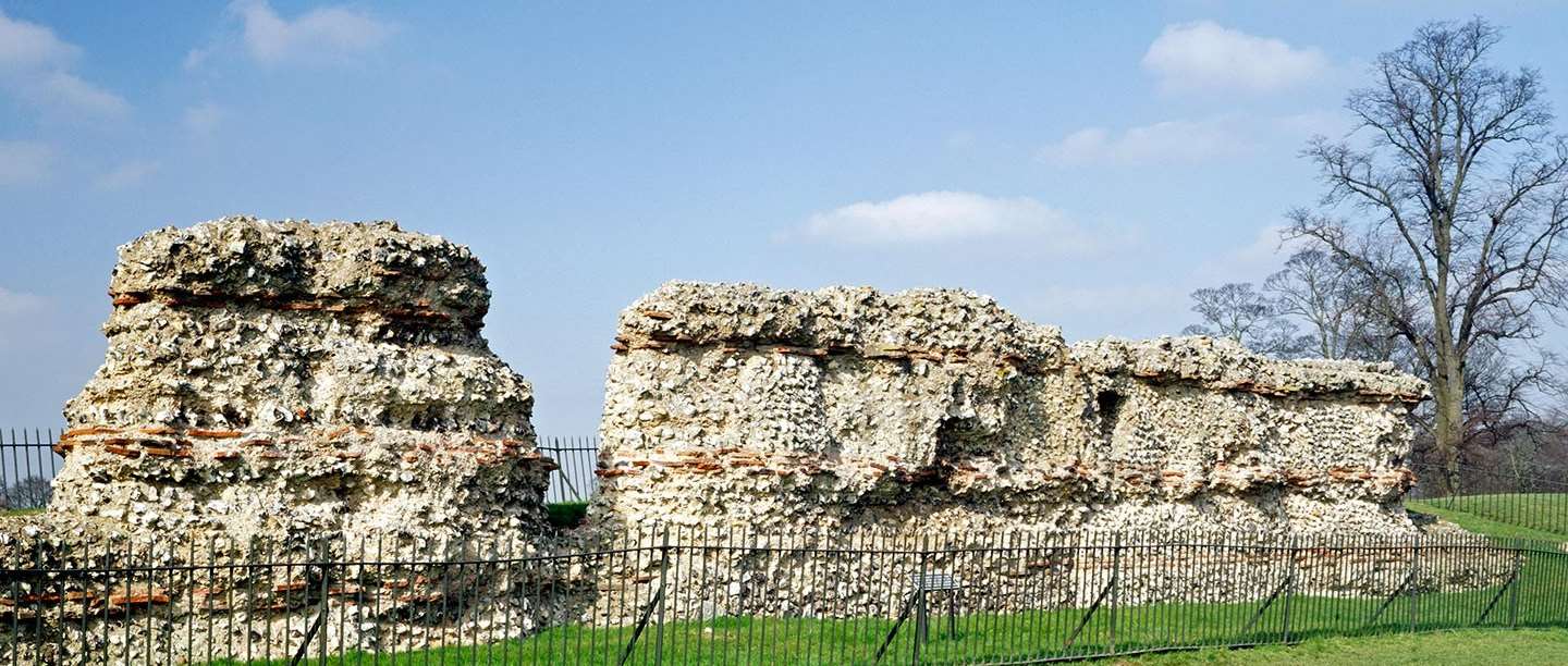Roman Wall of St Albans | kidify.co.uk